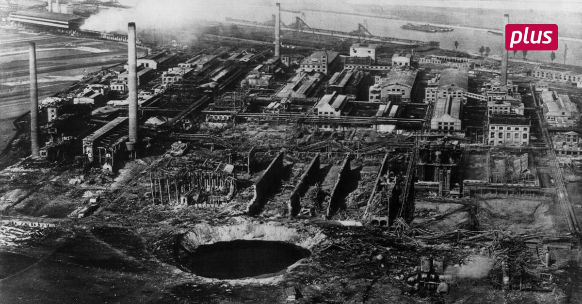 Vor 100 Jahren: Gewaltige Explosion erschüttert Werk der BASF