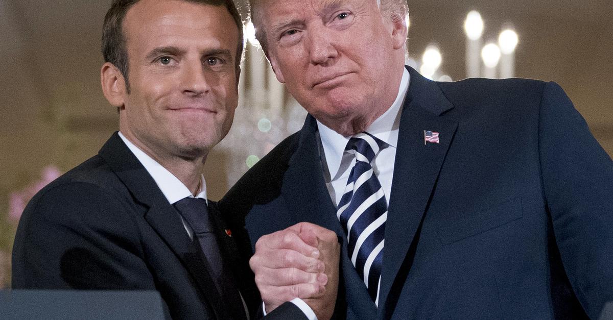 Breidenbachs Woche: Macron & Trump – Kuss am Schluss